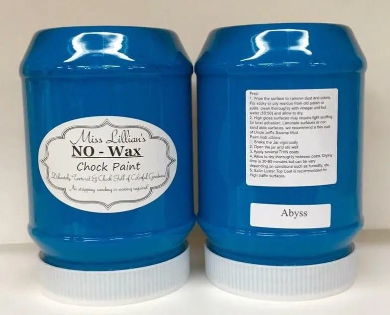 Miss Lillian's NO WAX Chock Paint - Abyss – Tanglewood Works