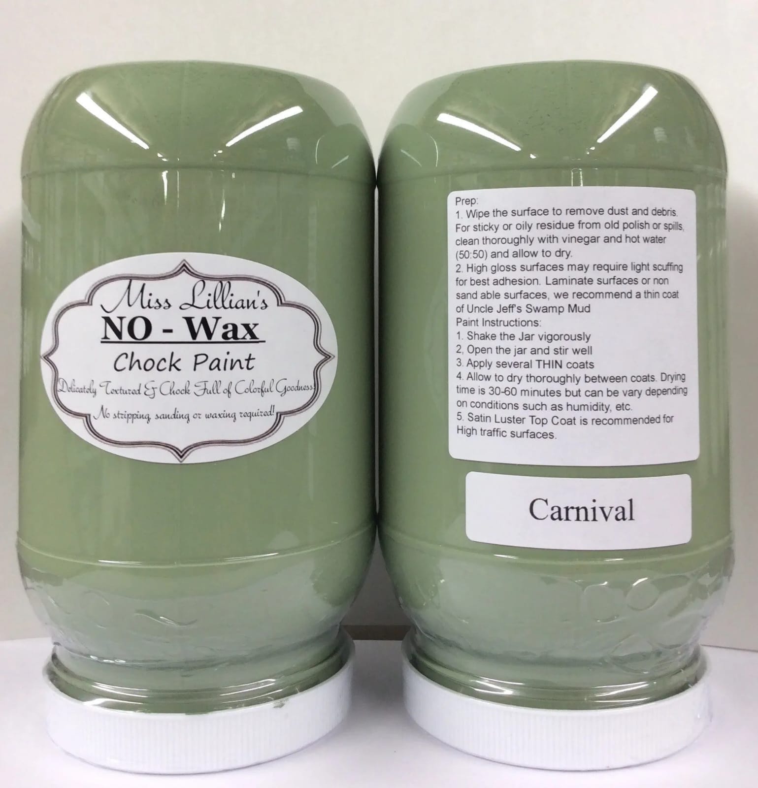 Miss Lillian's NO WAX Chock Paint - Carnival – Tanglewood Works