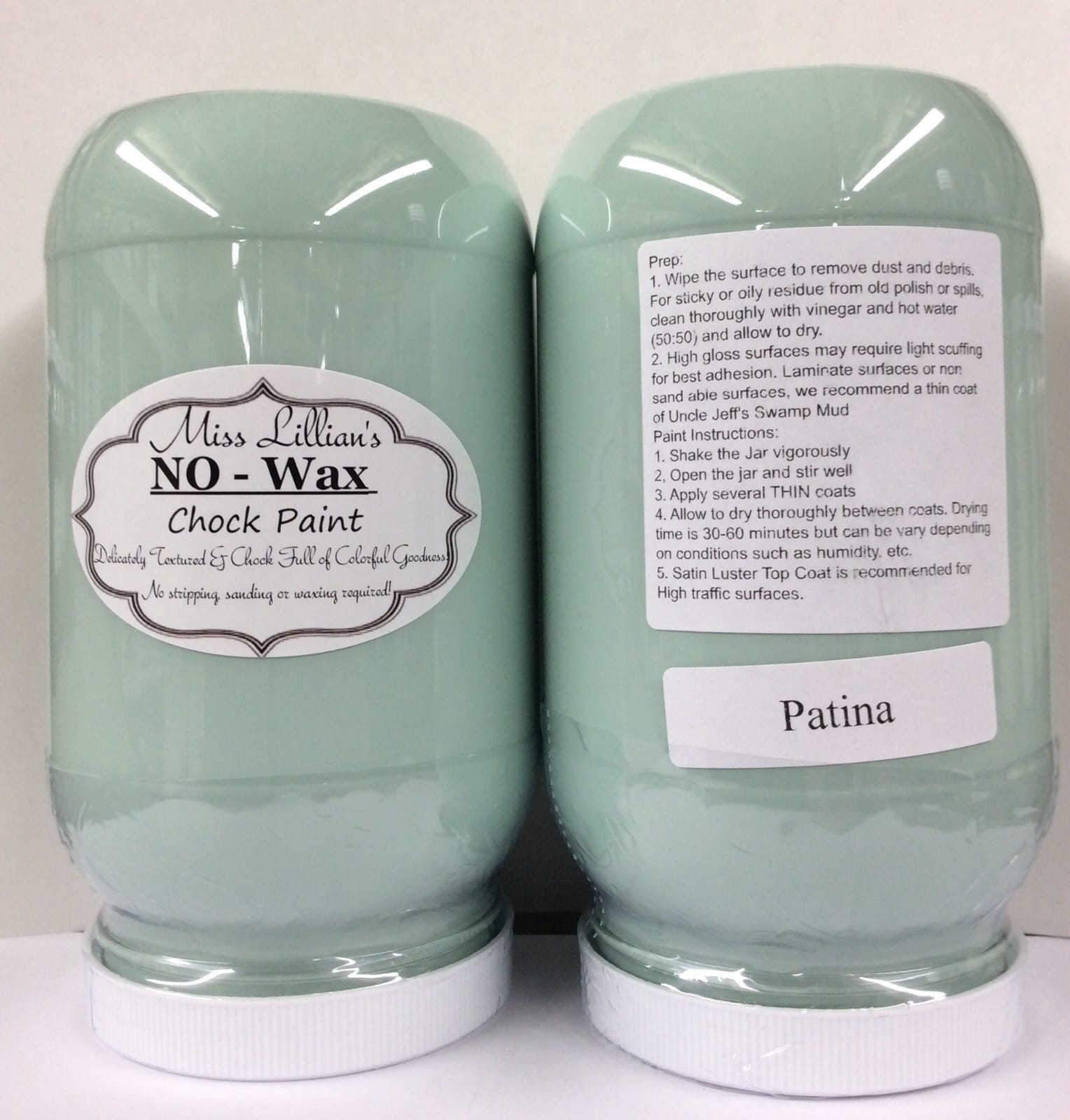 Miss Lillian's NO WAX Chock Paint - Patina – Tanglewood Works