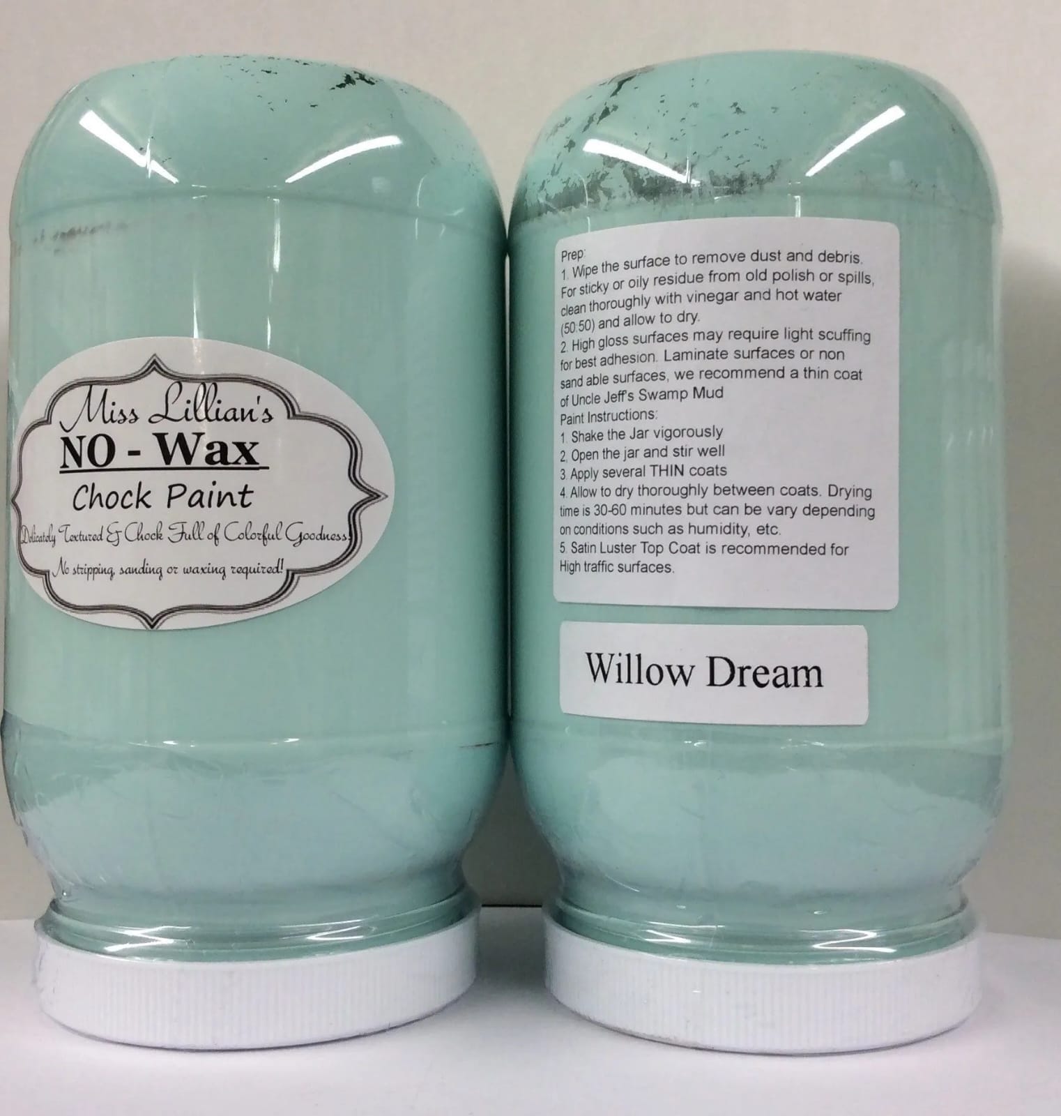 Miss Lillian's NO WAX Chock Paint - Willow Dream – Tanglewood Works