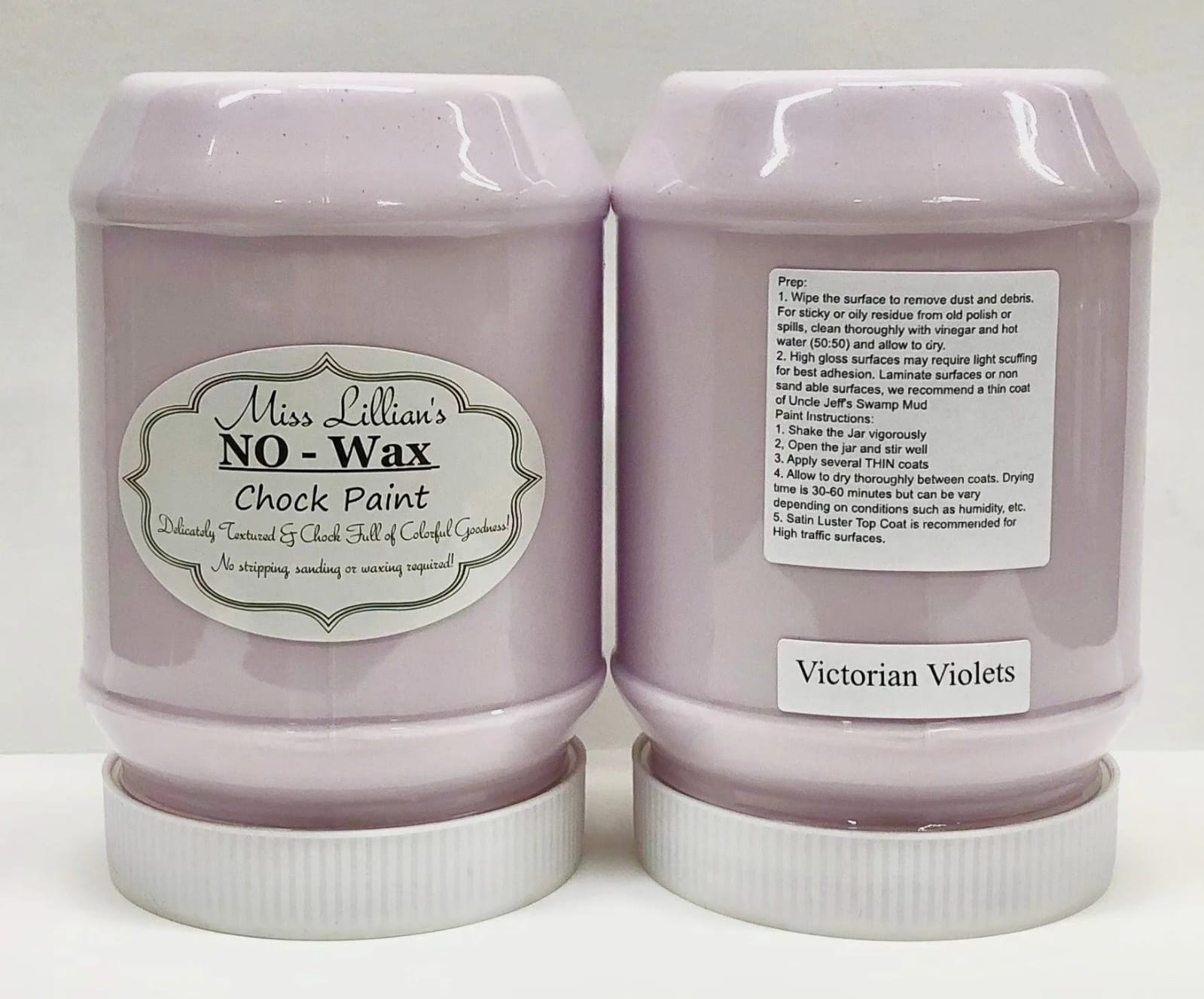 Miss Lillian's NO WAX Chock Paint - Victorian Violets – Tanglewood Works