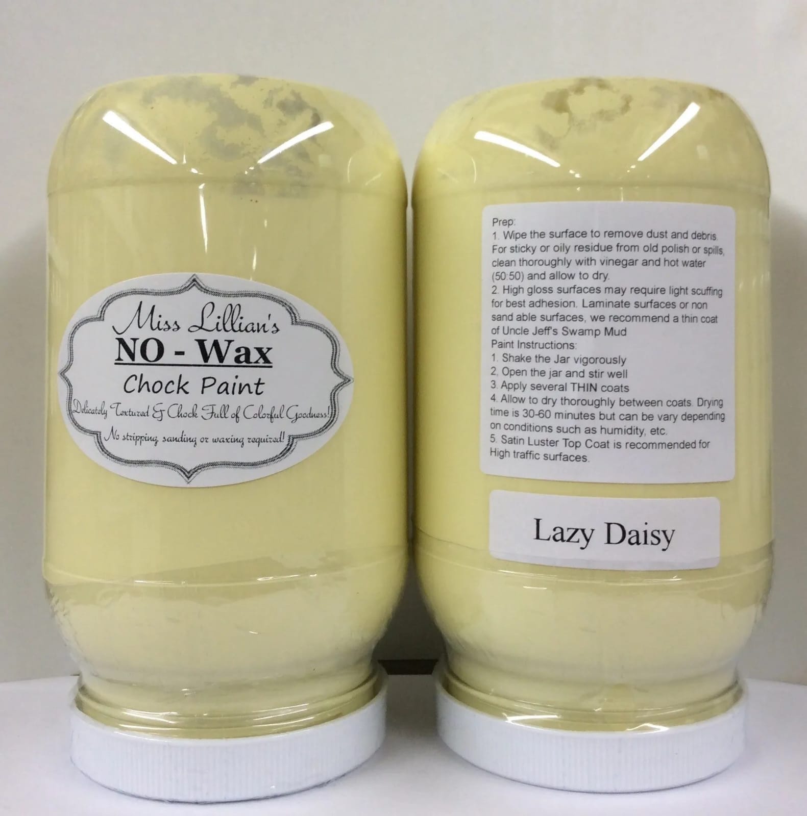Miss Lillian's NO WAX Chock Paint - Lazy Daisy – Tanglewood Works