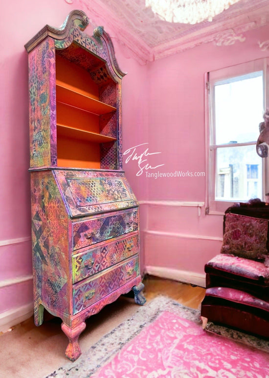 Neon Graffiti Tall Desk – Tanglewood Works