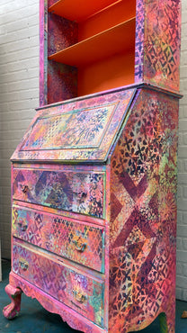 Neon Graffiti Tall Desk – Tanglewood Works