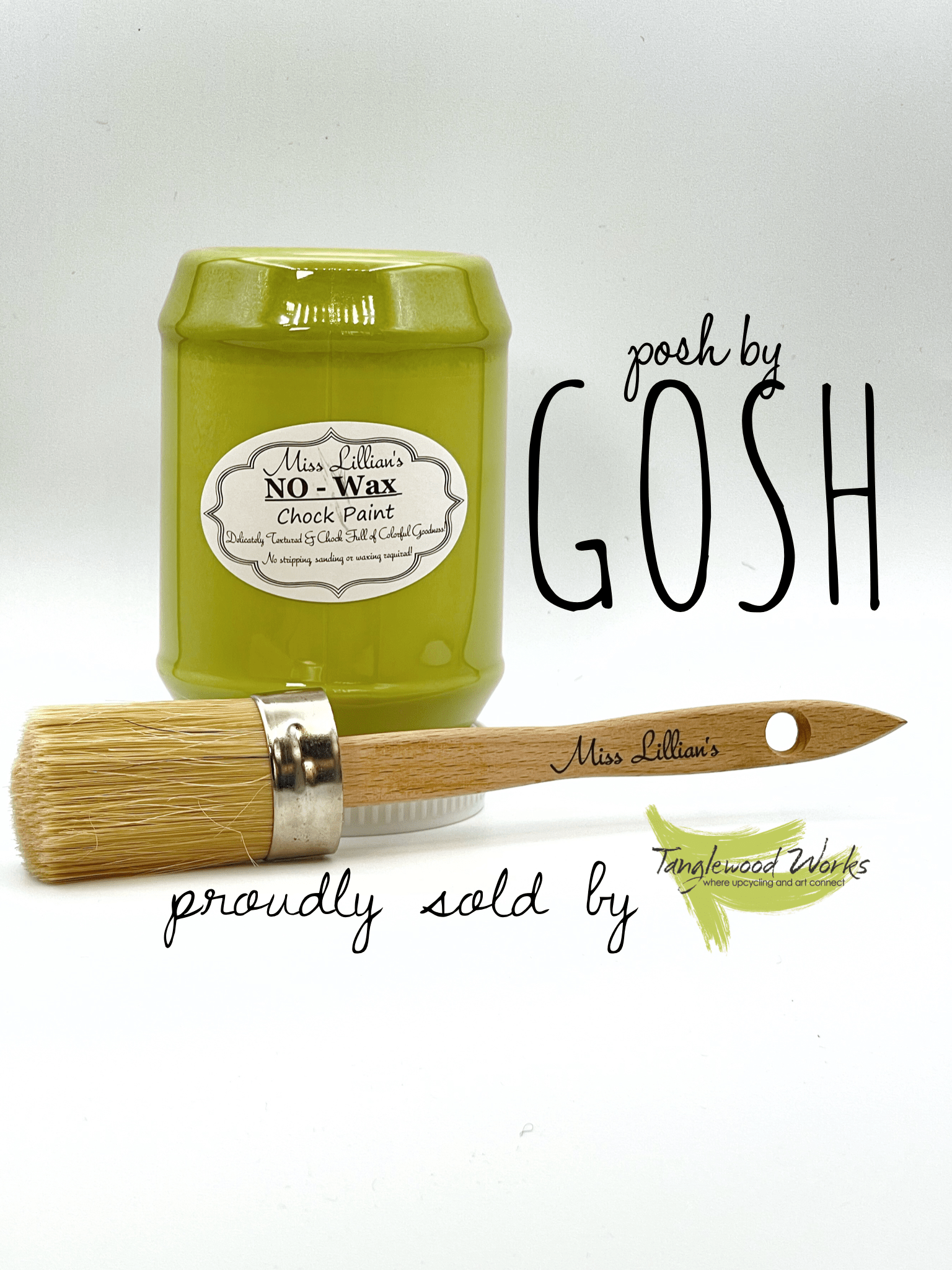 Miss Lillian's NO WAX Chock Paint - Posh by Gosh – Tanglewood Works