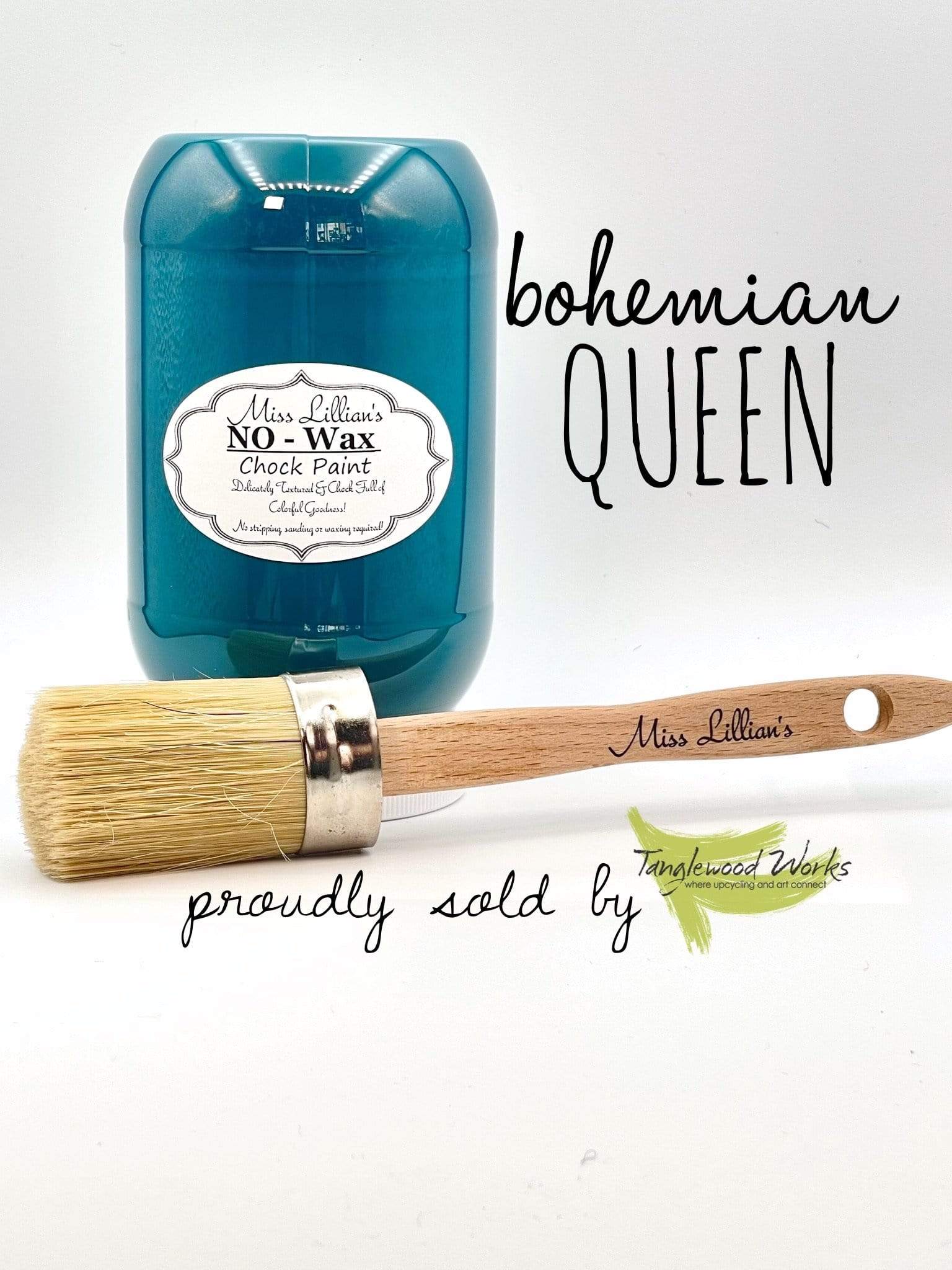 Miss Lillian's NO WAX Chock Paint - Bohemian Queen – Tanglewood Works