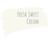 Miss Lillian's NO WAX Chock Paint - Fresh Sweet Cream – Tanglewood Works