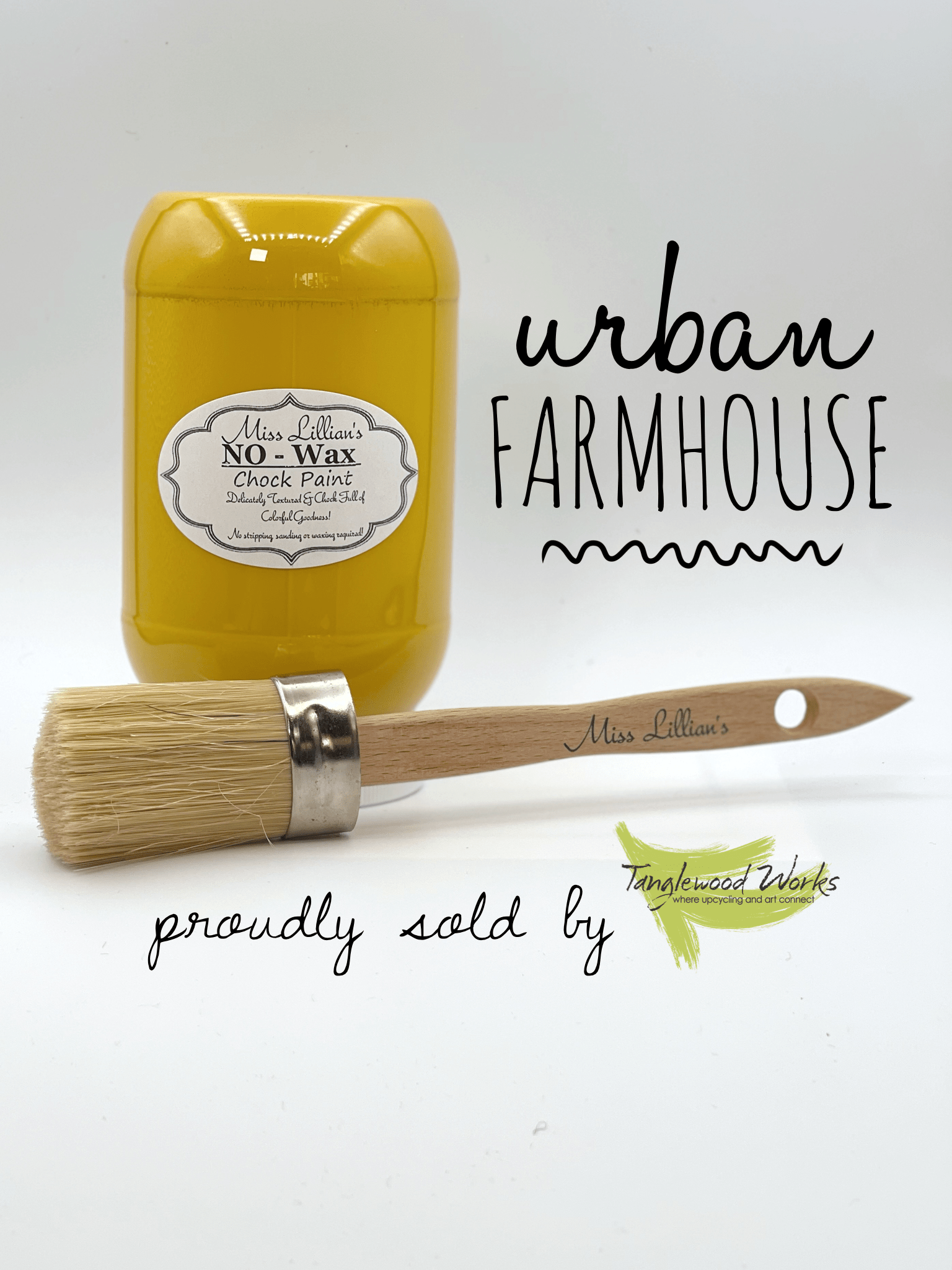 Miss Lillian's NO WAX Chock Paint - Urban Farmhouse – Tanglewood Works